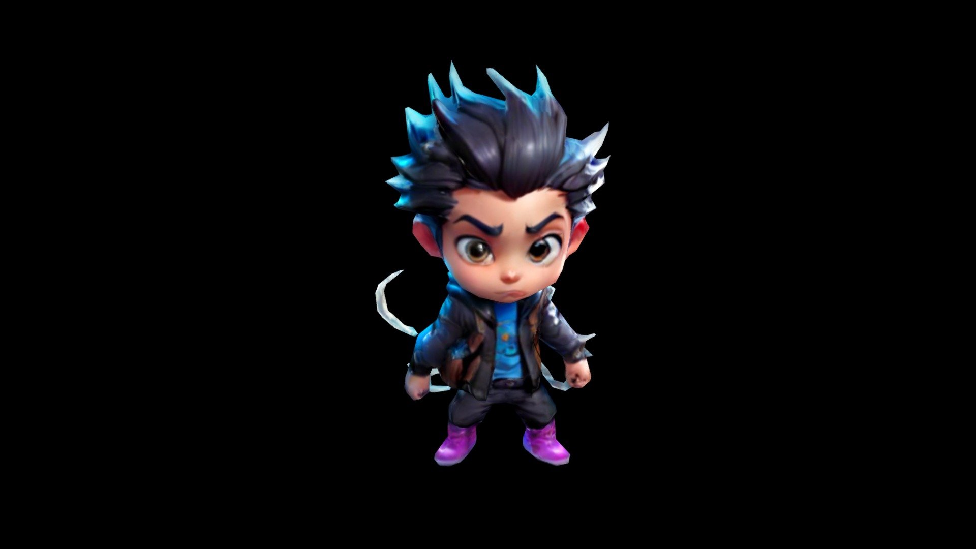 "Magical Boy Drawing Mysterious and Cool with Sp - Download Free 3D ...