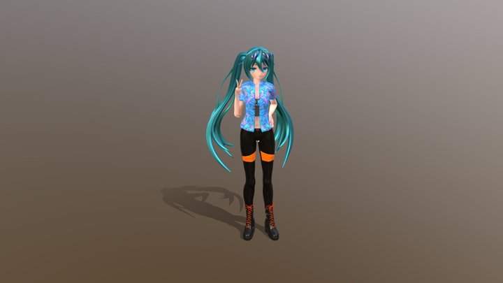 Miku 3D models - Sketchfab