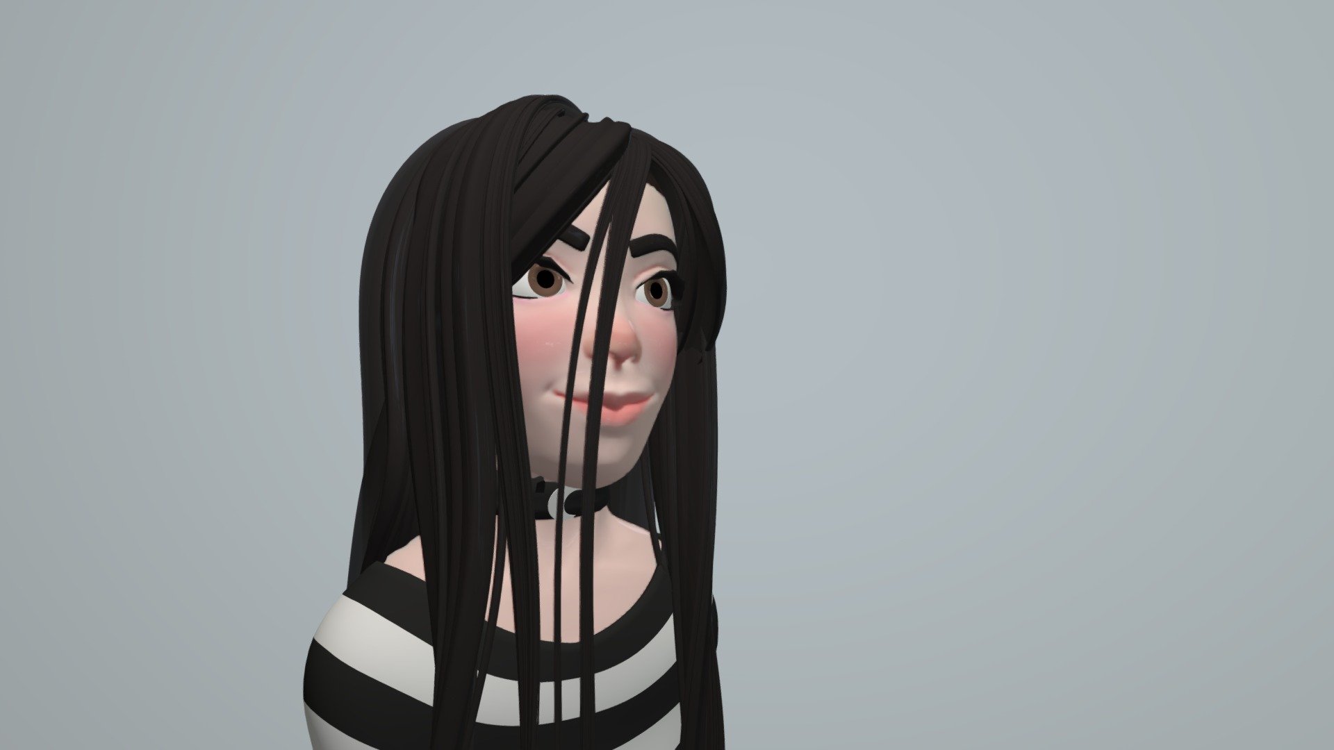 Luna - 3D model by RoseRedTiger [87b9673] - Sketchfab