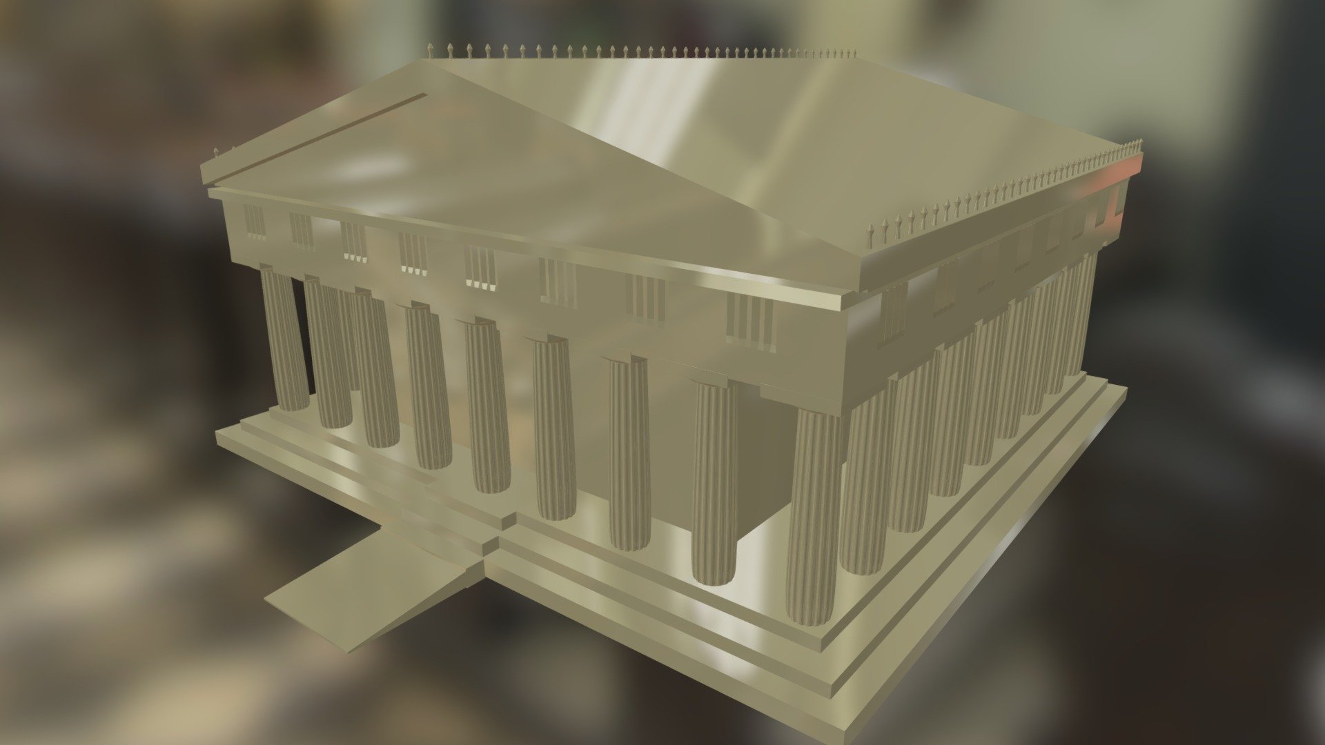 Partenón - 3D model by sophieg [87b99e9] - Sketchfab