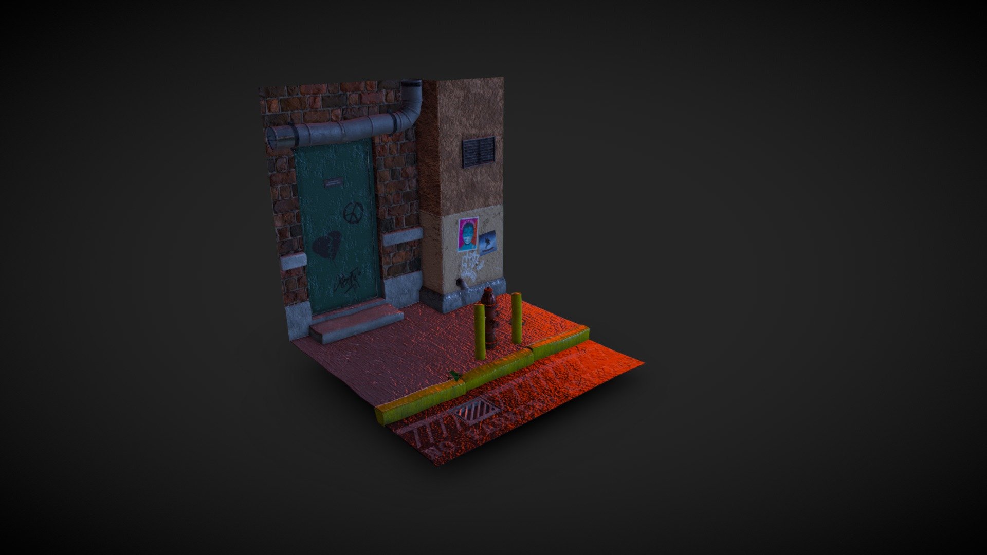 Forst City Scene - Download Free 3D model by princessforst [87ba167 ...