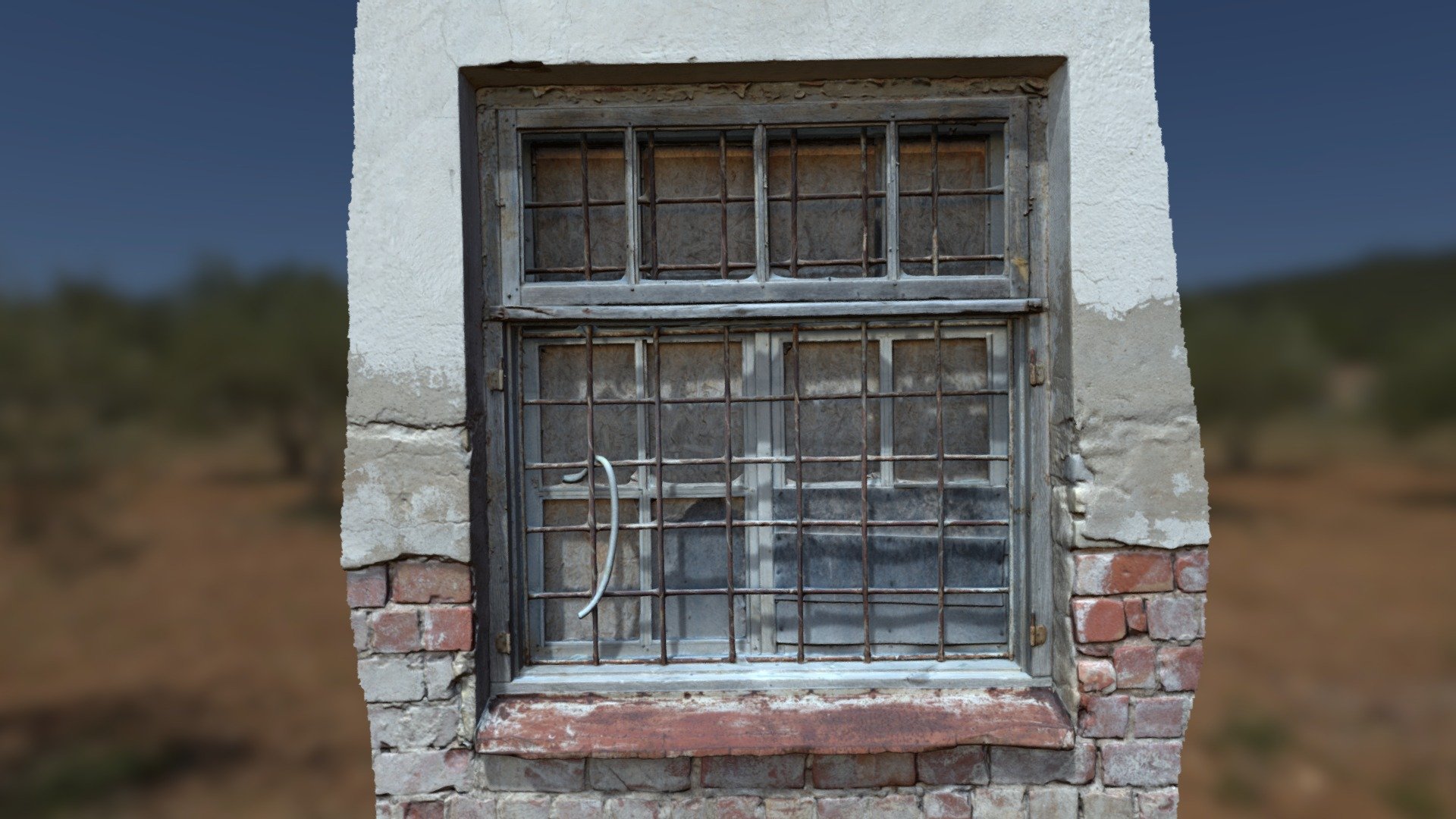 Barred Window - Buy Royalty Free 3D model by Abandoned Scans ...
