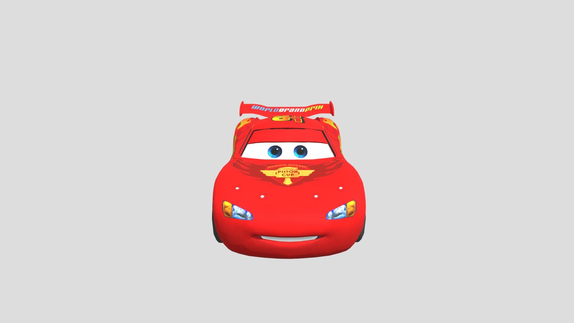 Lightning Mcqueen WGP - Download Free 3D model by World game ...