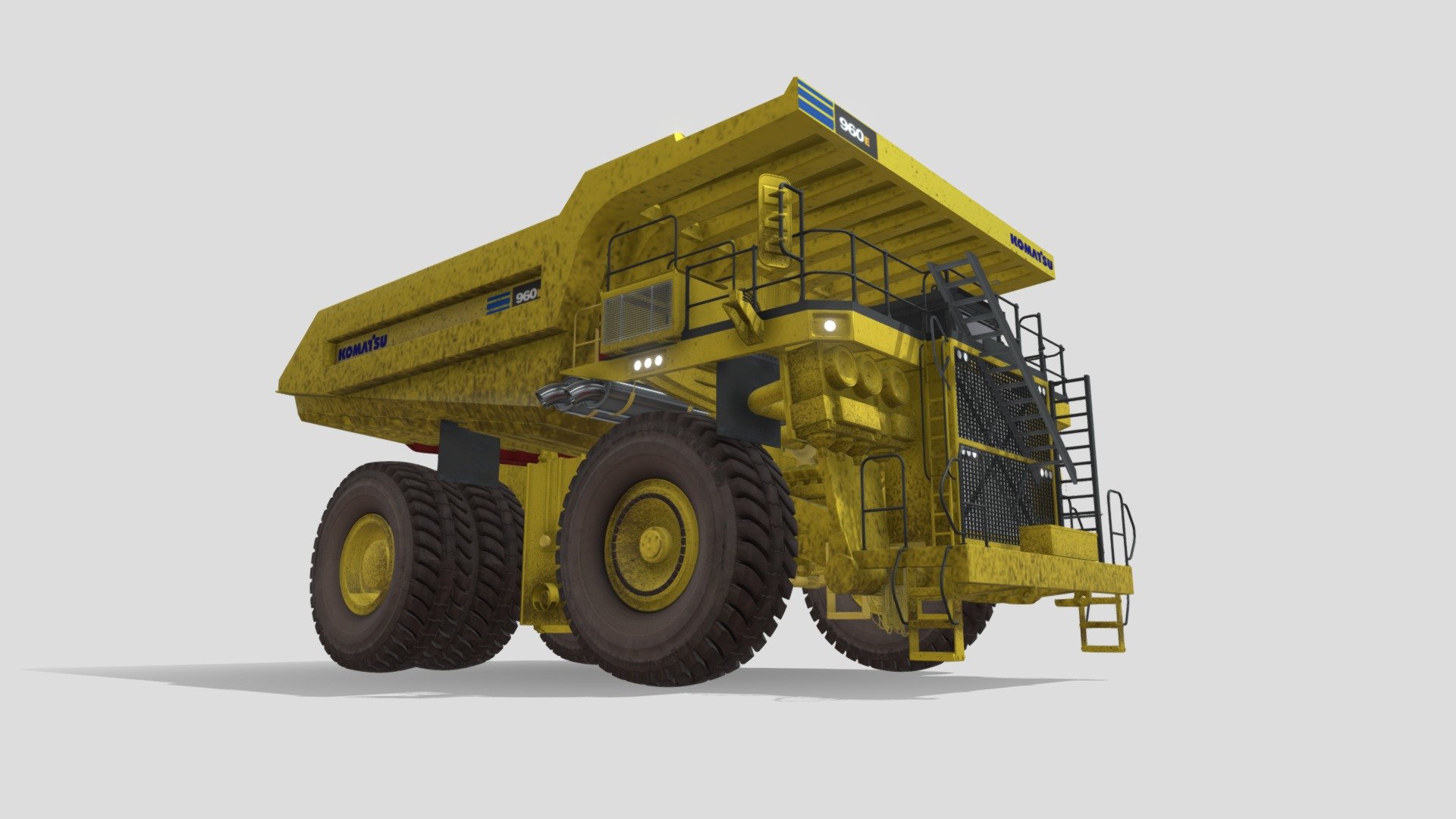 Komatsu 960E - 3D model by The Learning Network (@TheLearningNetwork ...