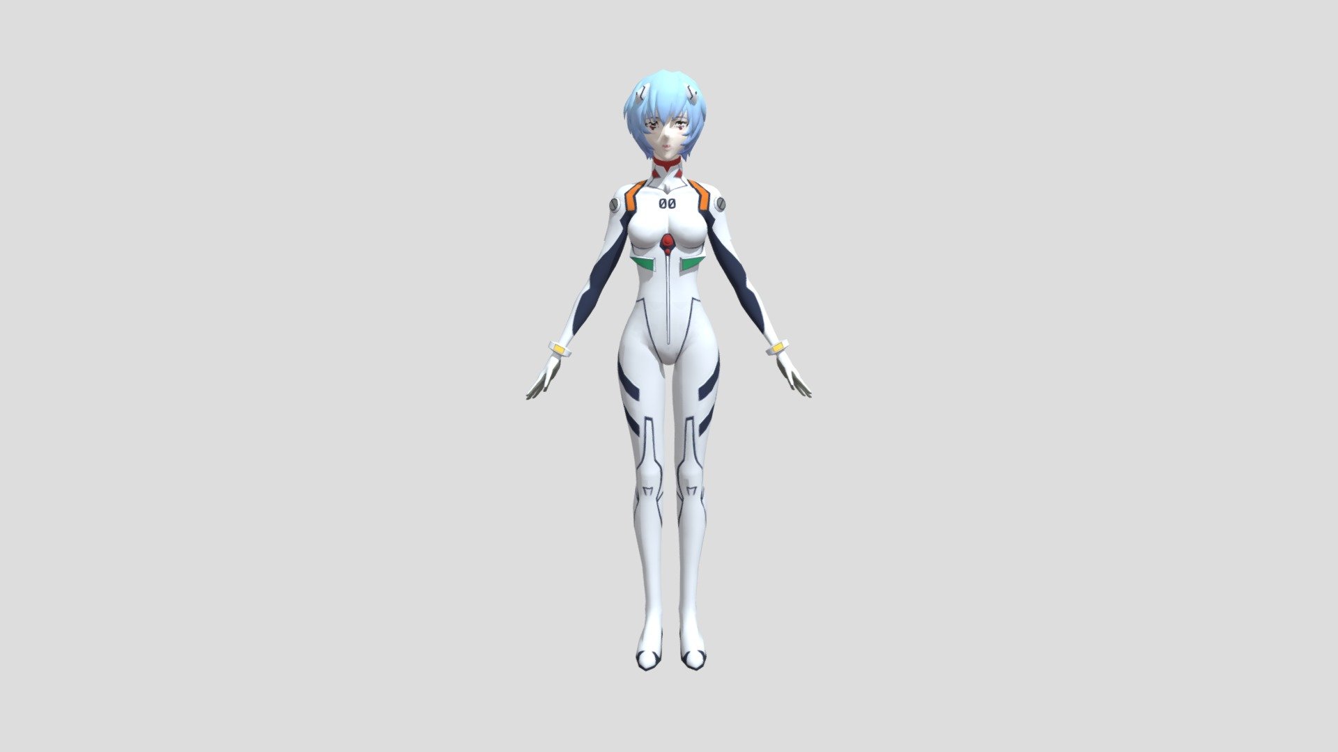 Rei Ayanami - Download Free 3D model by Tigerar1 (@allanromanreyes ...