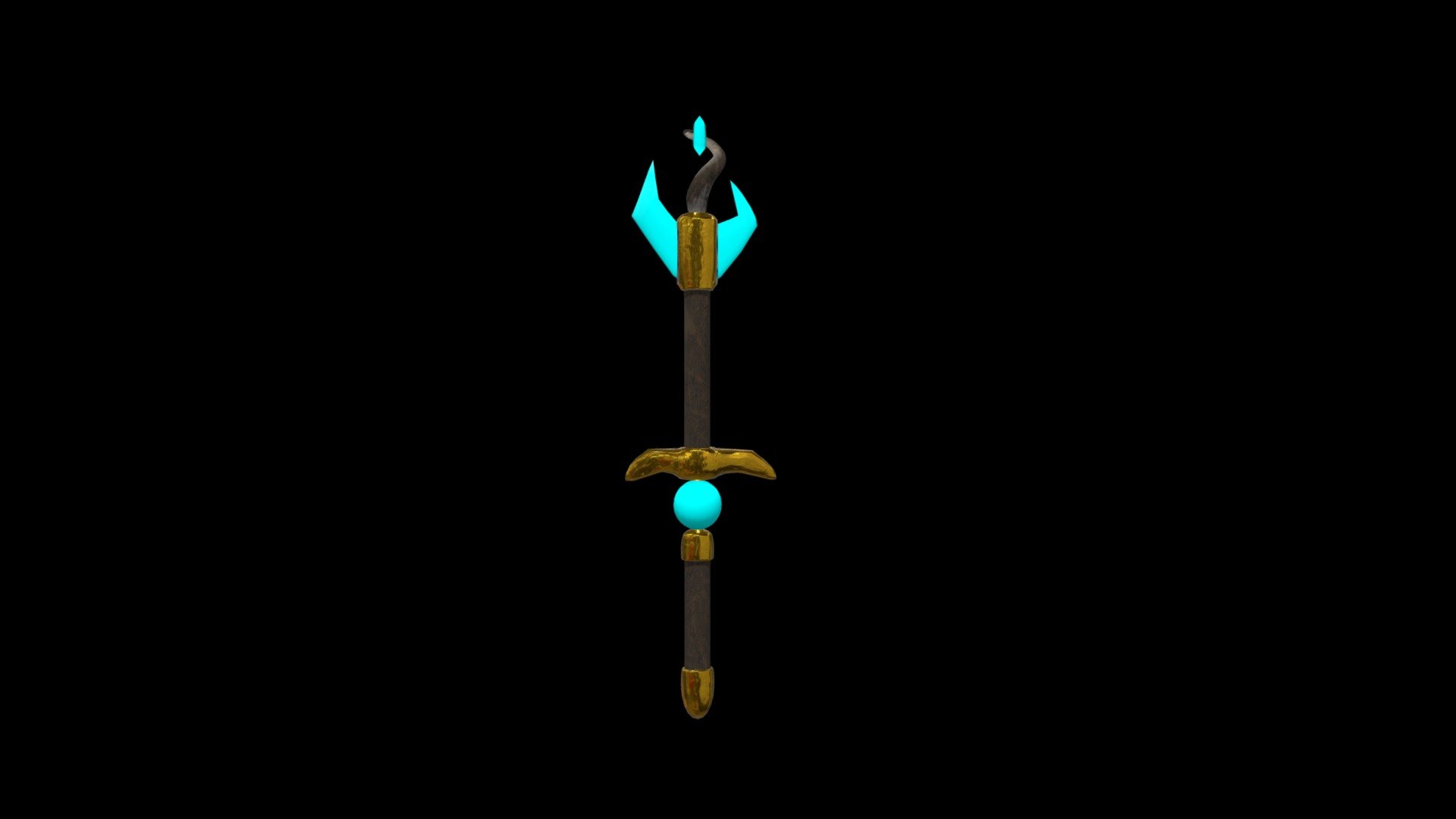 Magic Staff Glow - 3D model by Macktilla [87bc8df] - Sketchfab