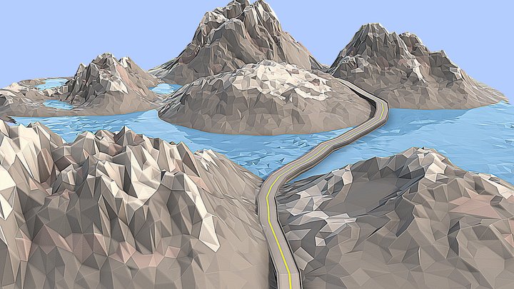 Montain 3D models - Sketchfab