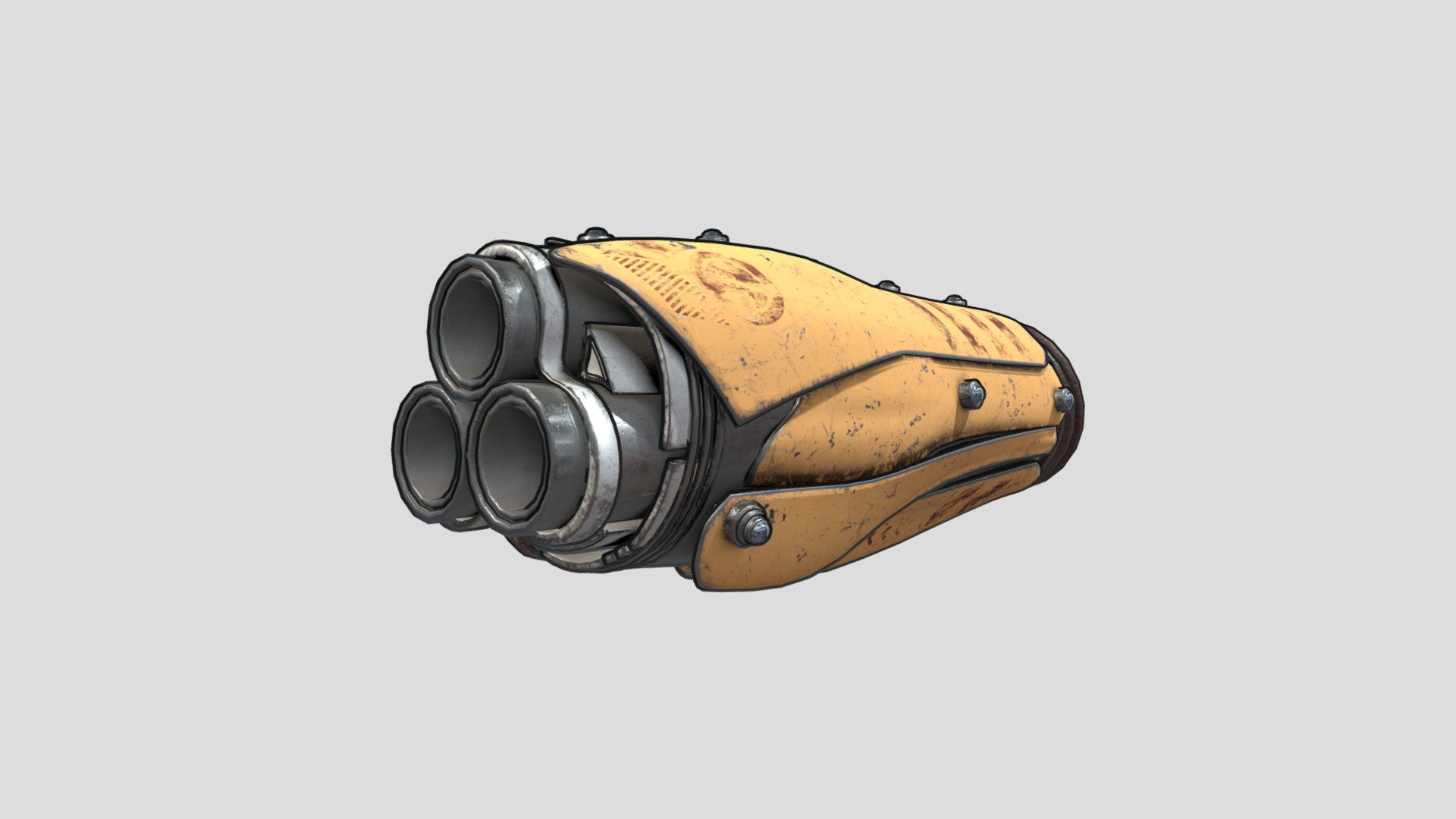 Arm Cannon - Buy Royalty Free 3D model by Ed (@Ed3D.Blend) [87bd17c ...
