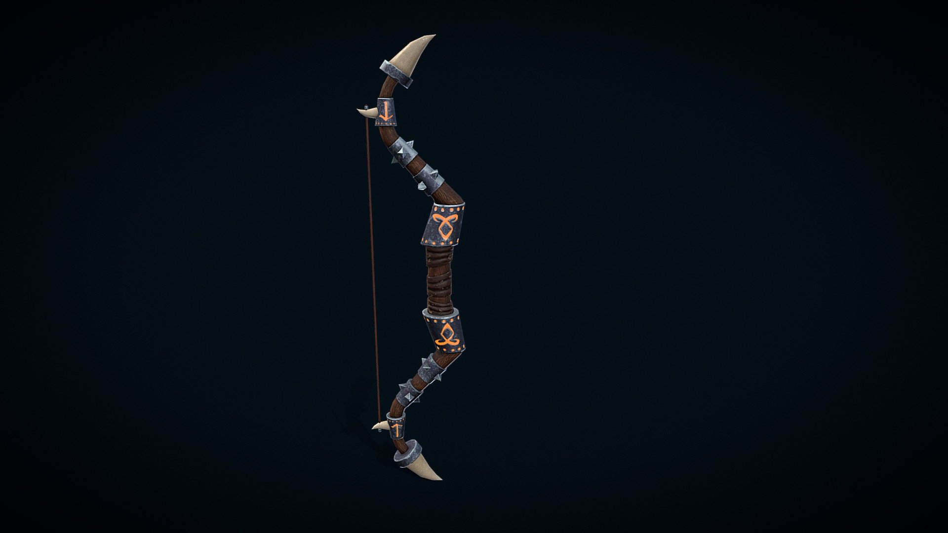 stylized bow - 3D model by Vladyslav Holhanov (@vladicom08) [87be827 ...