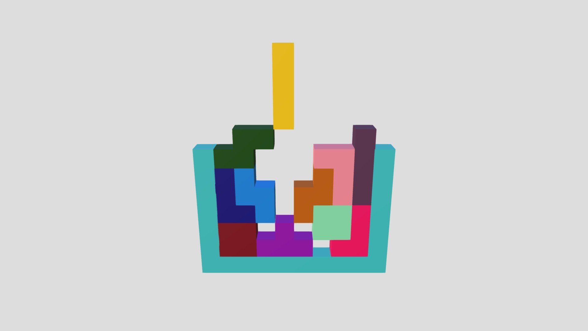 Tetris Animation - Download Free 3D model by Angie Reed (@angiereed ...