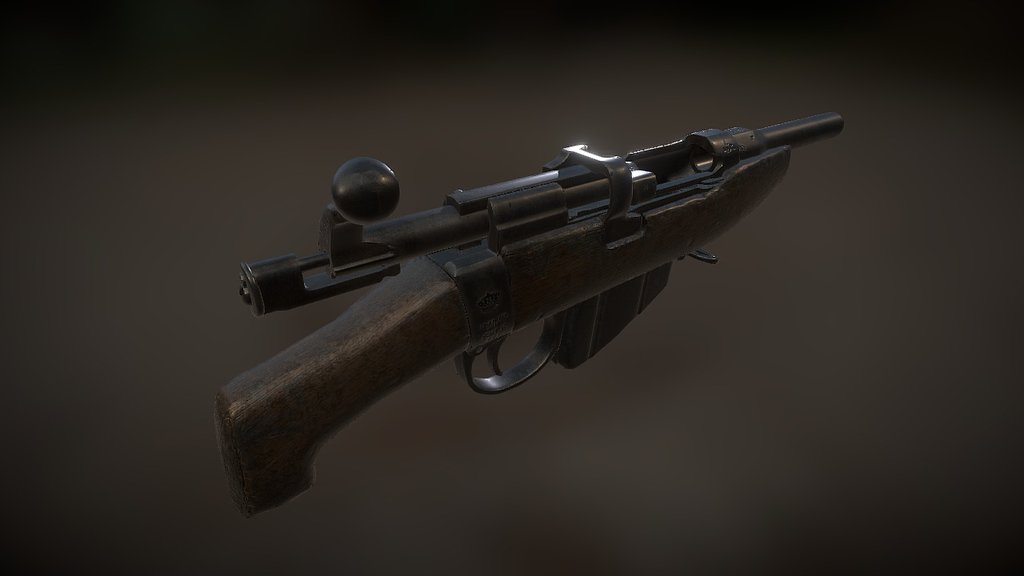 Sawn down SMLE rifle - 3D model by JamesChilton [87c0594] - Sketchfab