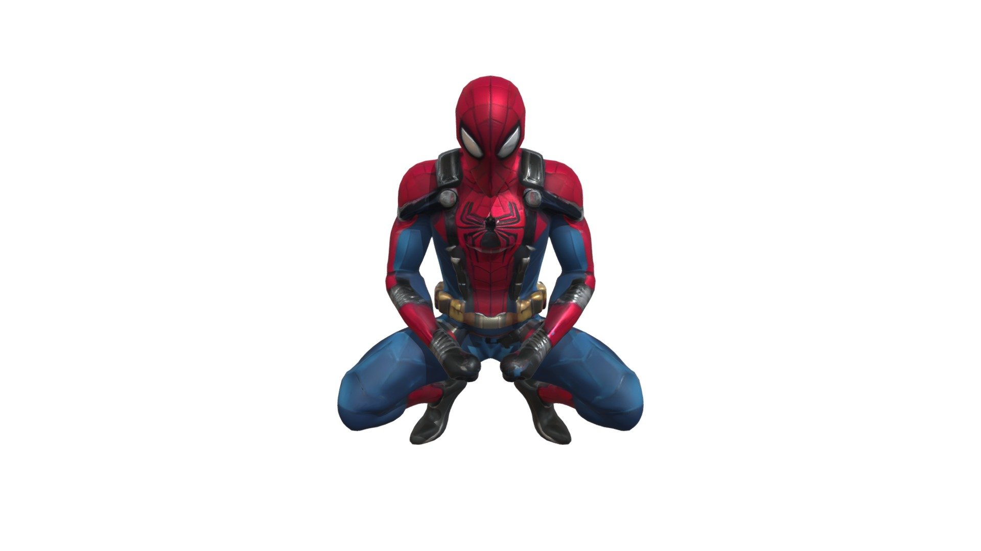 Neo Spiderman with New Costume Design - Download Free 3D model by ...