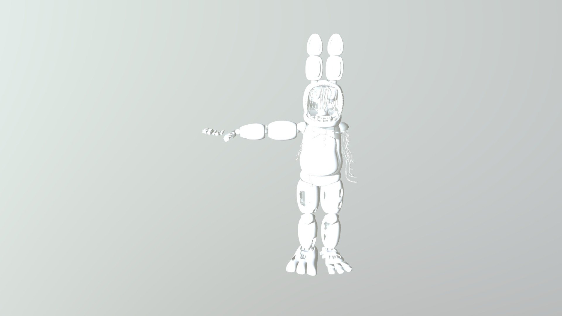 OldBonnie (Withered Bonnie) - Download Free 3D model by TheCrazyBonnie ...