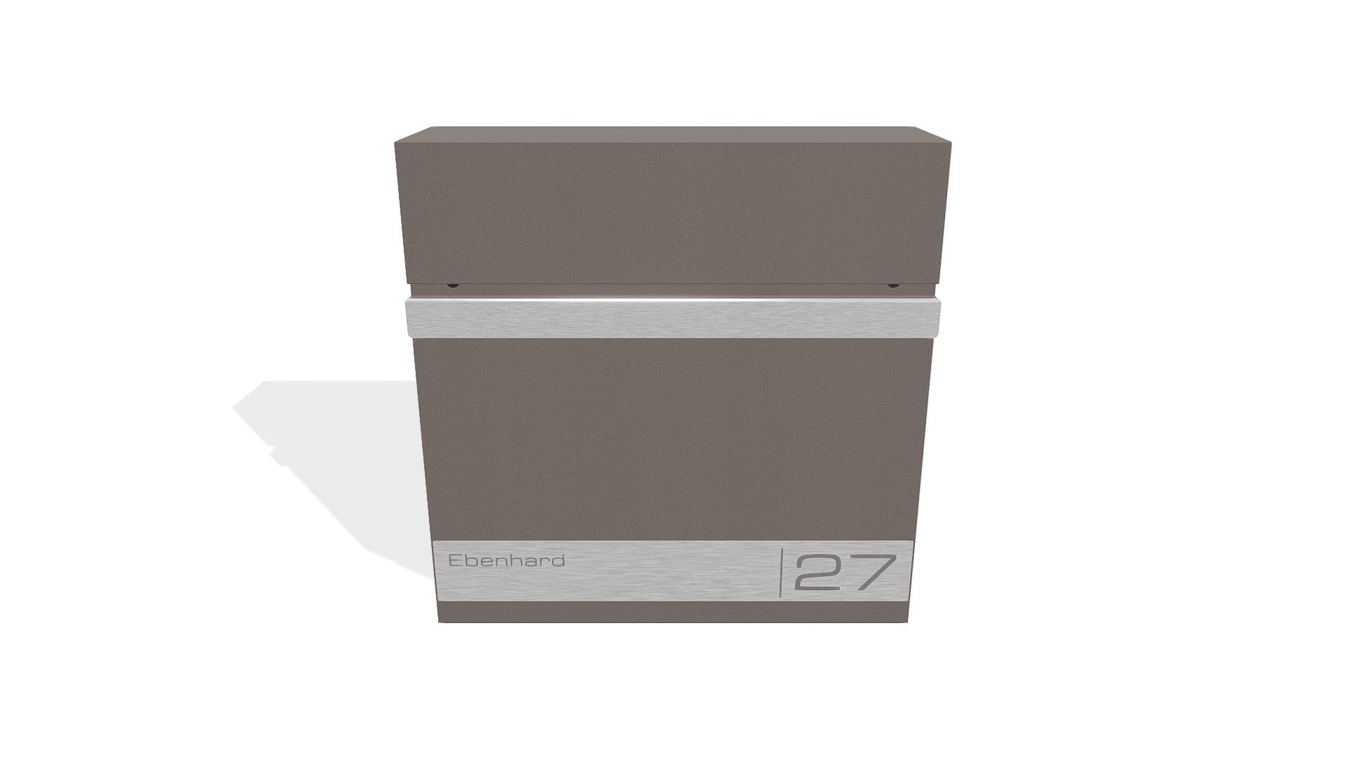 Briefkasten_Stencil_DB - 3D model by metzlergmbh [87c2faf] - Sketchfab