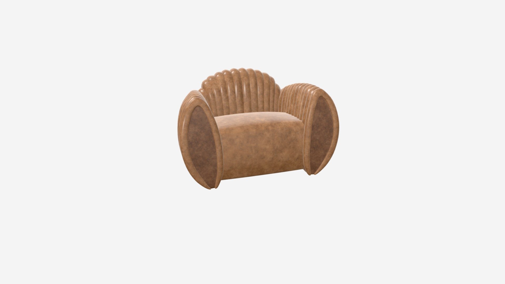 9. Poltrona Shell - Estúdio Bola - 3D model by Arch Tech Tour (@archtechtour) [87c3ee1] - Sketchfab