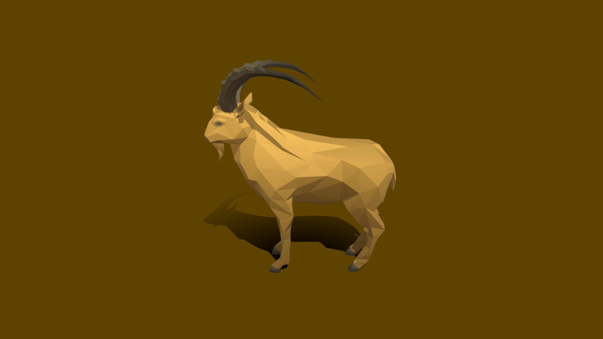 Capra caucasica - 3D model by _Yen_ [87c3ef0] - Sketchfab