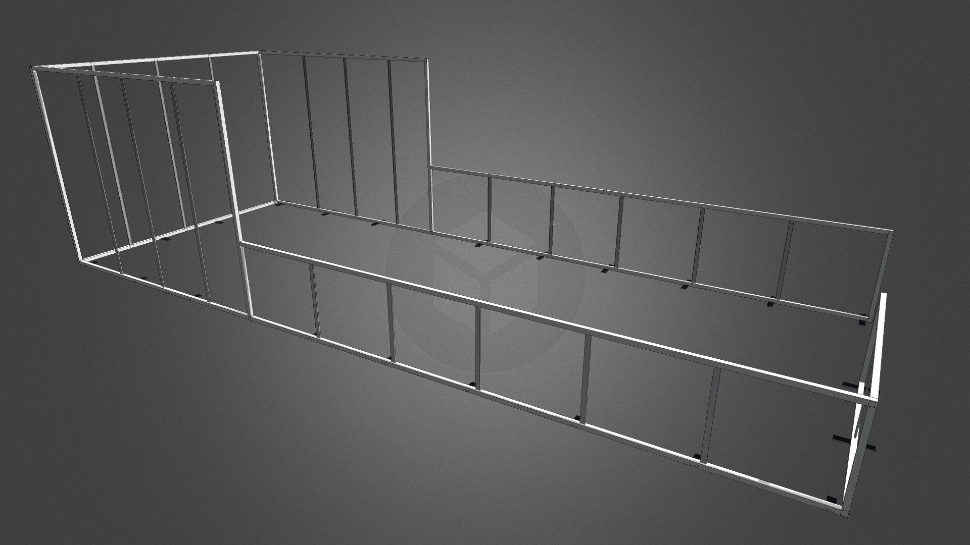 19834 U Shape TENFAB - 3D model by PRO3D (@prosign) [87c4730] - Sketchfab