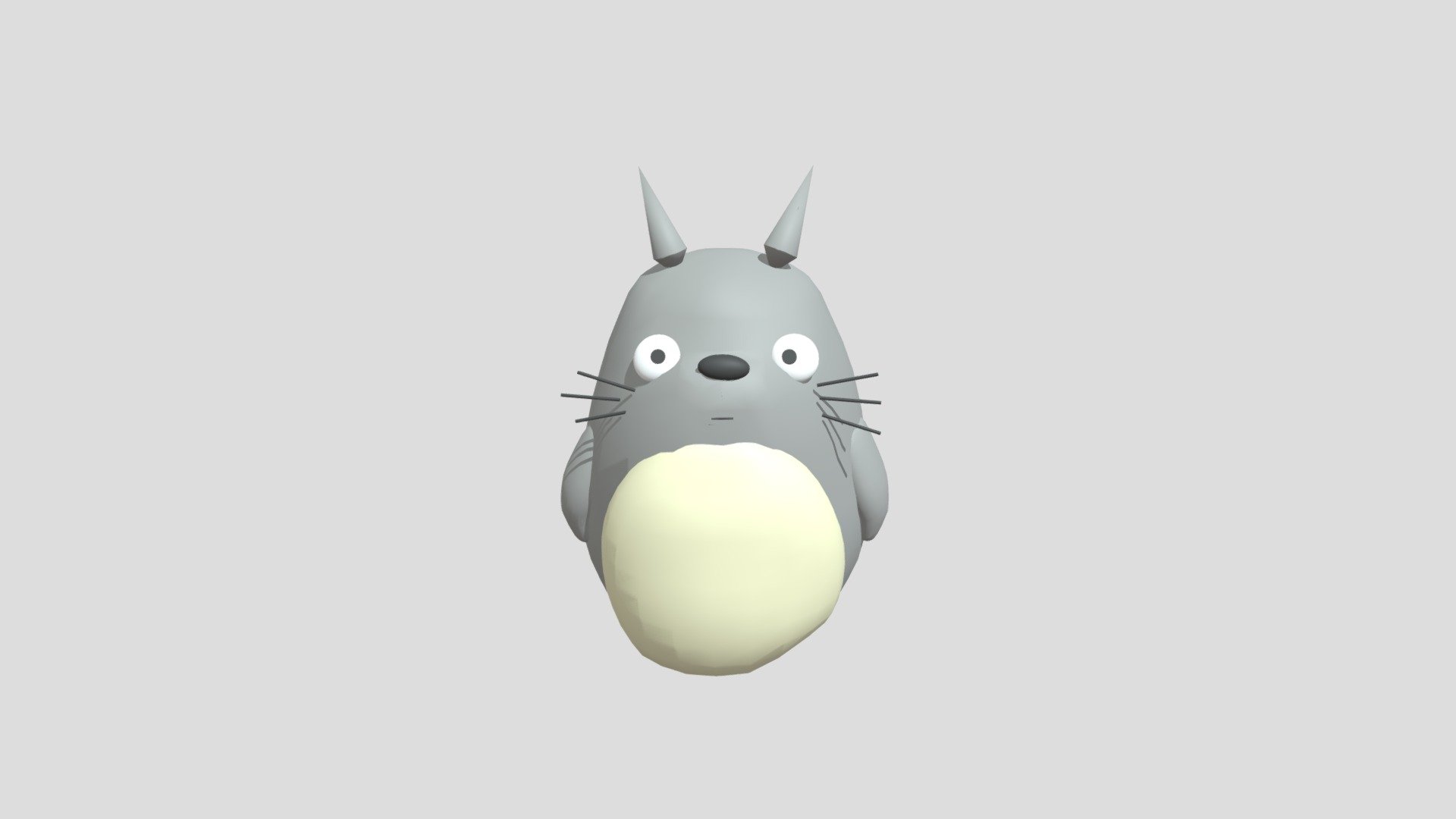 Totoro - Download Free 3D model by 114.68 [87c5b00] - Sketchfab