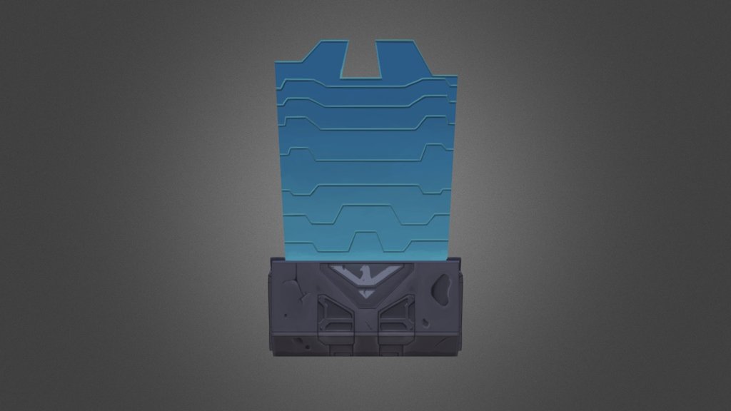 Cell Shaded Shield - 3D model by sabiapril [87c7830] - Sketchfab