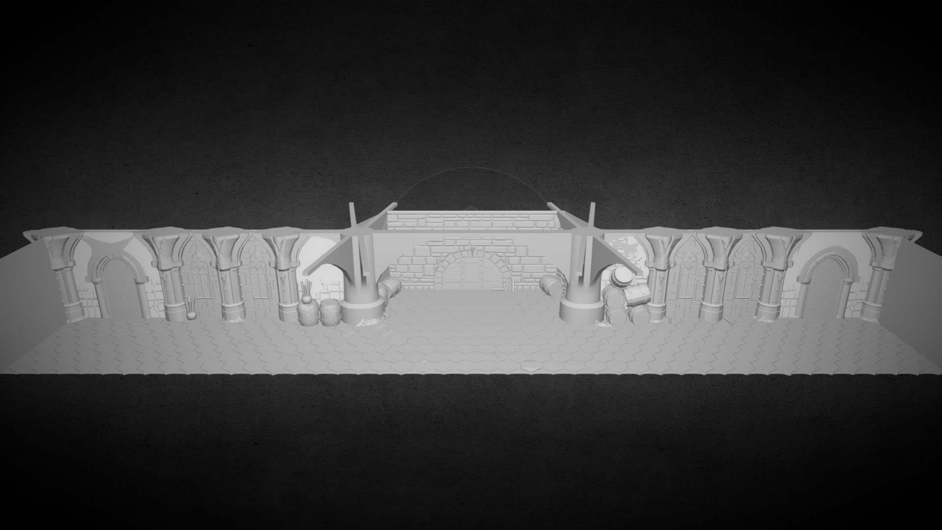 Darkest Dungeon - 3D model by Michał Siewiera (@M.Siewiera) [87c7c3b ...