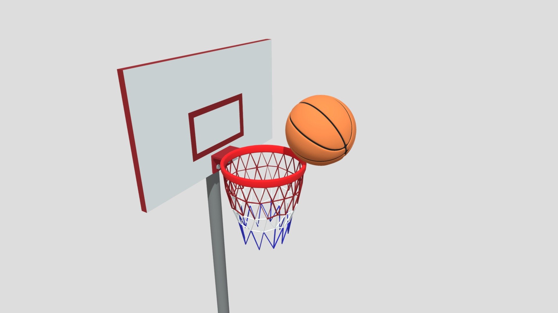 Basketball Hoop - Download Free 3D model by Deza (@halid_ch) [87c7cc9 ...