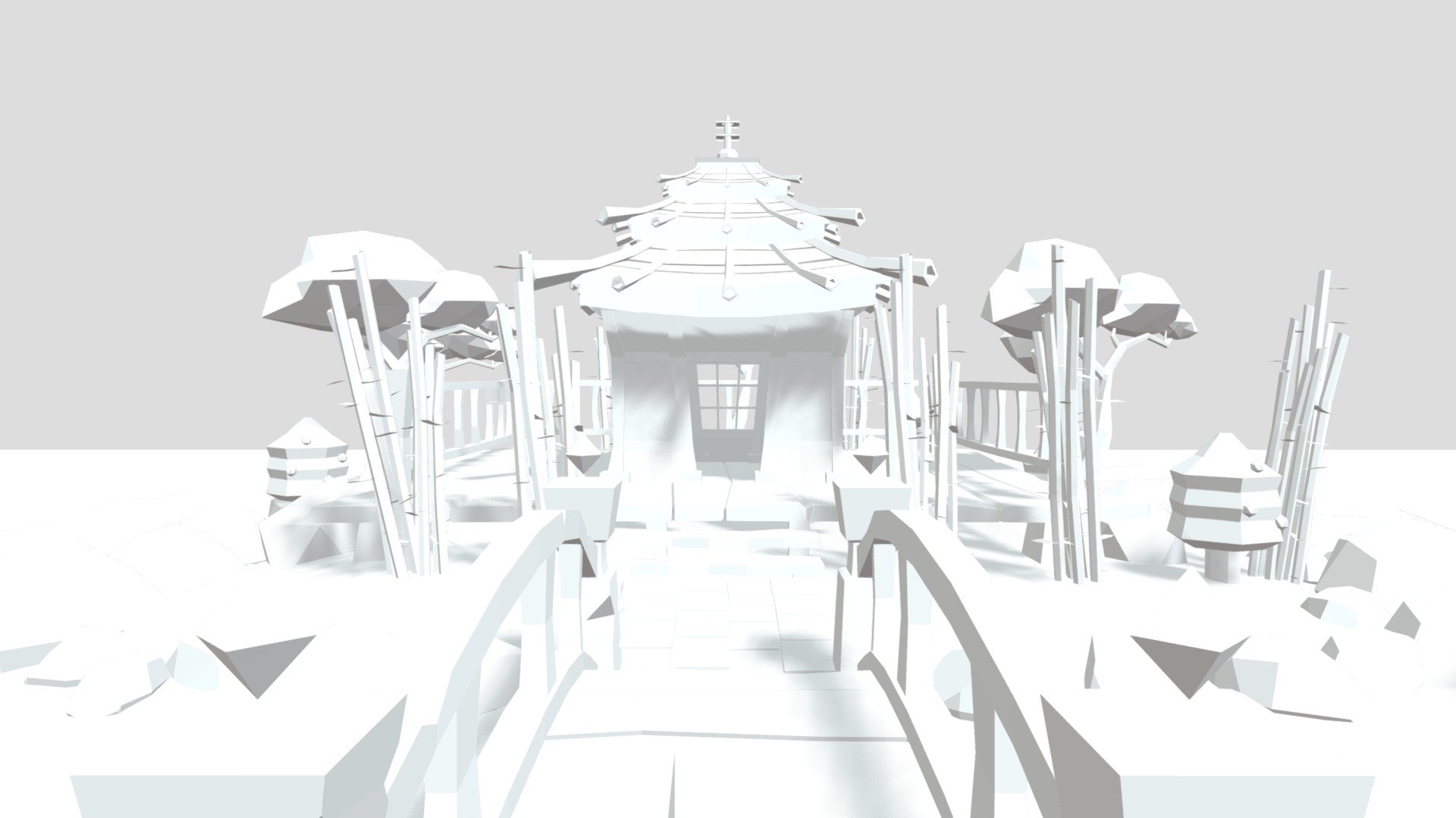low-poly-japanese-scene - Download Free 3D model by adityasan3105 ...