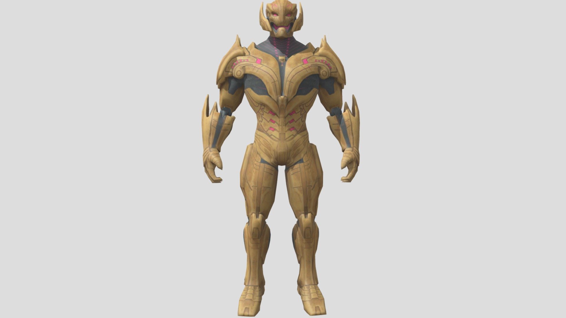 Ultron Evolved(Textured)(Rigged) - Download Free 3D model by 3D MODELS ...