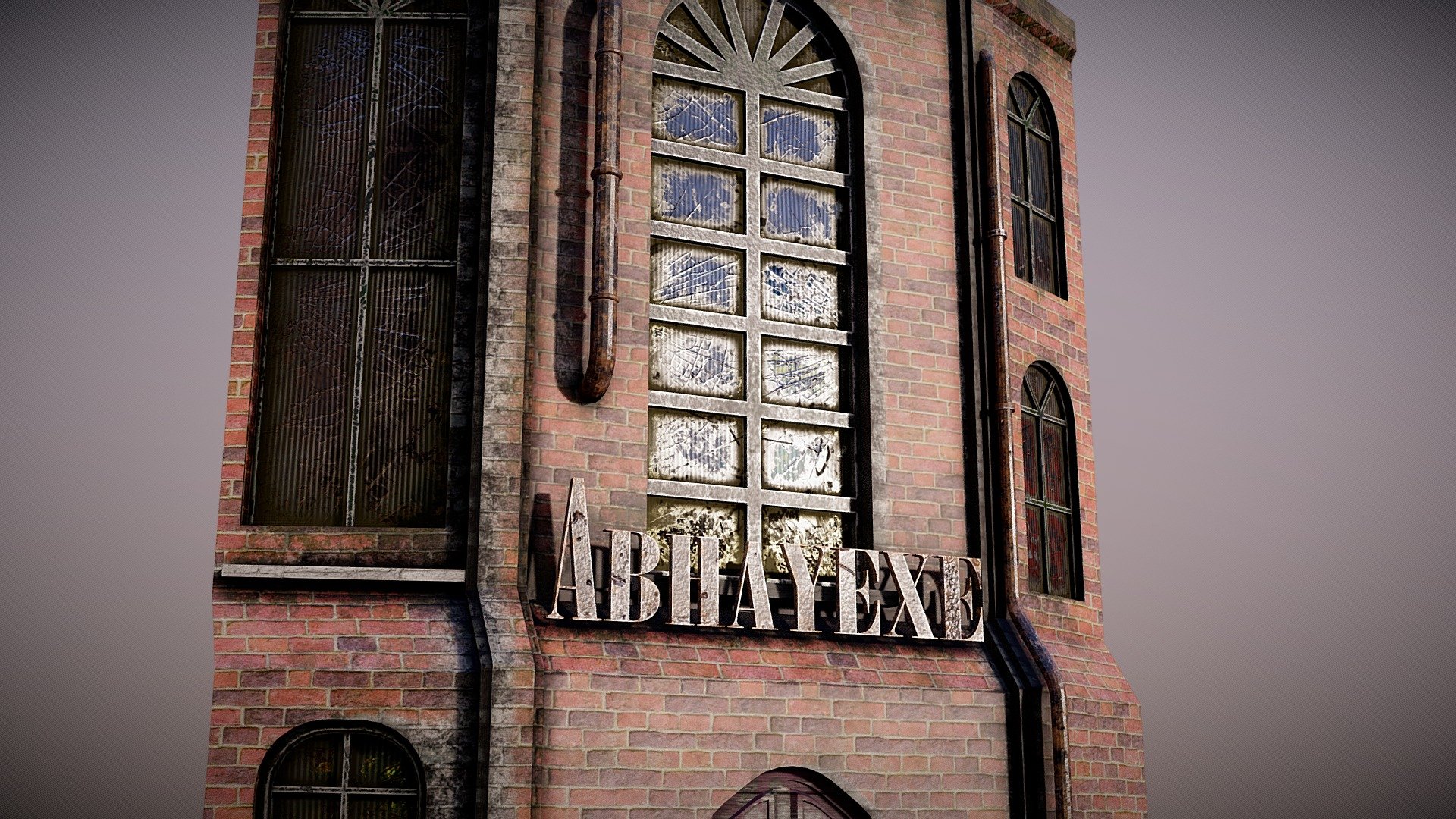 Abandoned Victorian Factory Building [Gameready] - Download Free 3D ...