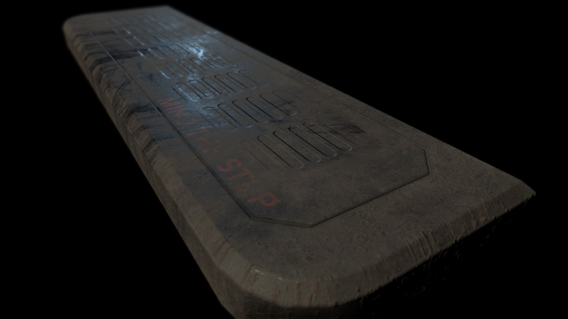 SciFi Stairstep - 3D model by c0fter [87cdd94] - Sketchfab