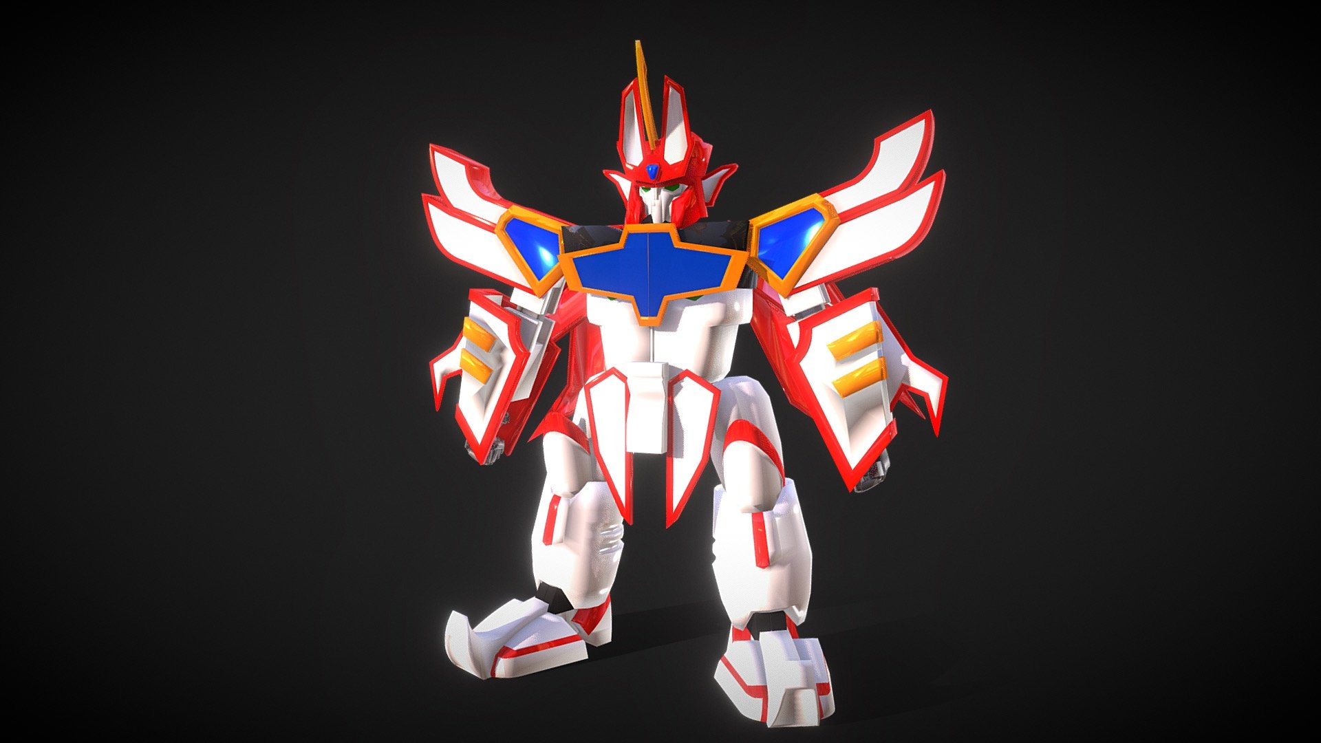 Mado King Granzort - Download Free 3D model by daydev [87ce8a9] - Sketchfab