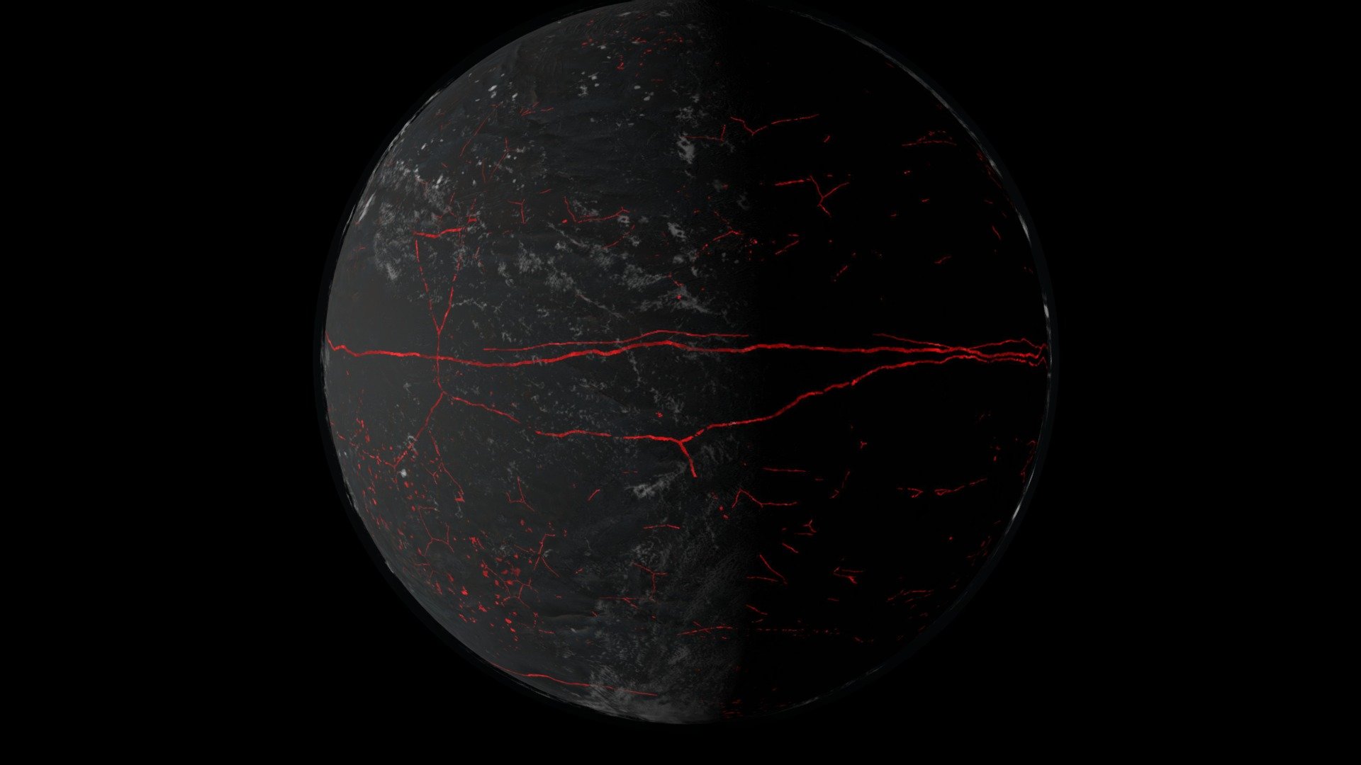 Volcanic Planet 06 - 3D model by Shiny Man (@shinyman) [87cf39f ...