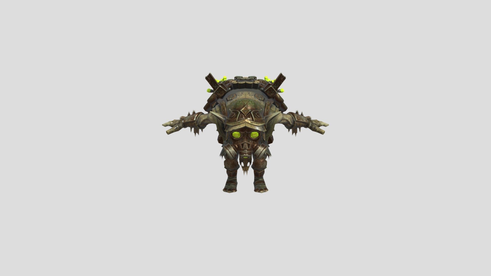 hoarder merchant Warcraft-style - Download Free 3D model by viky ...