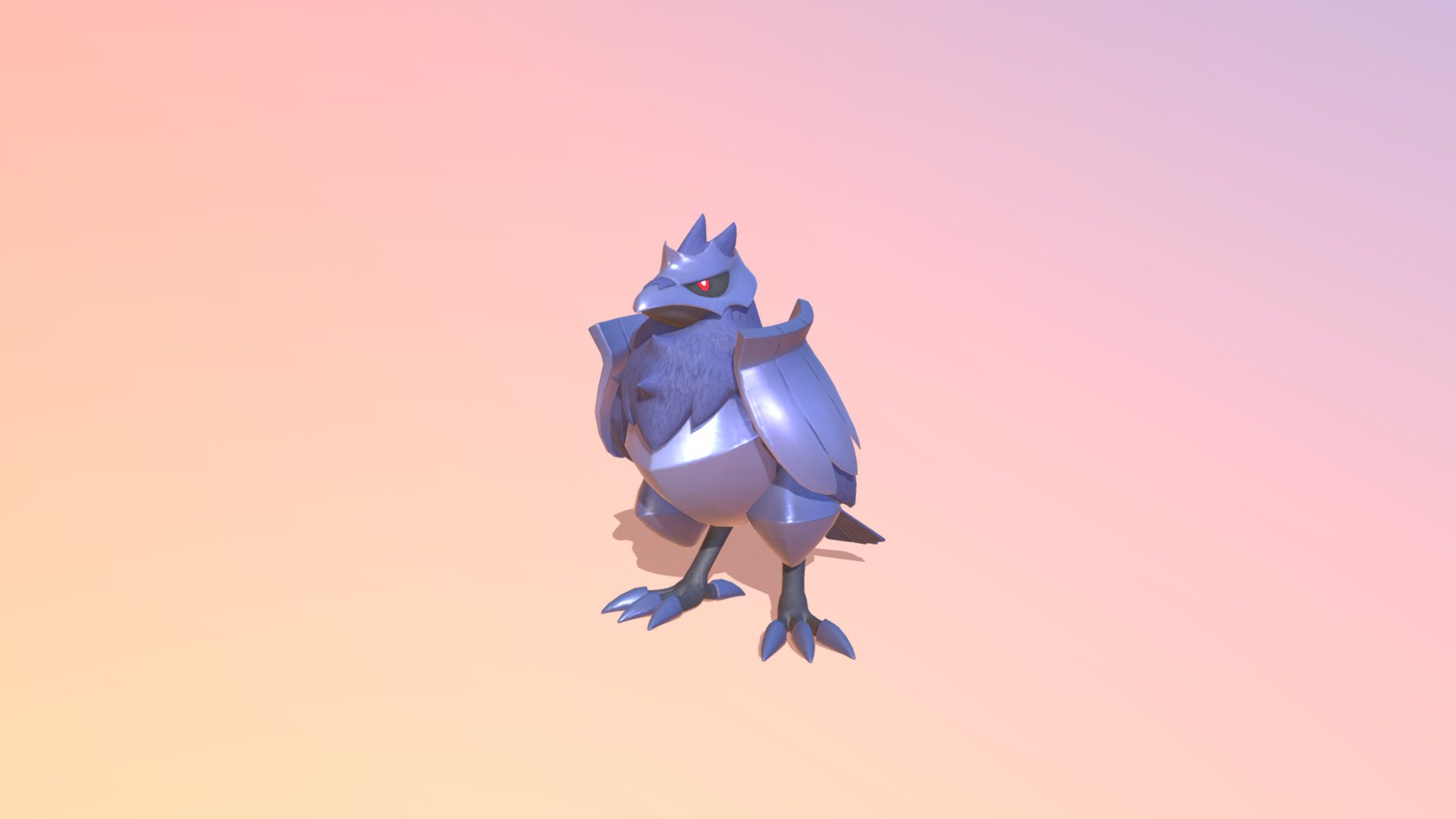 corviknight perched - 3D model by test (@test6) [87d326f] - Sketchfab