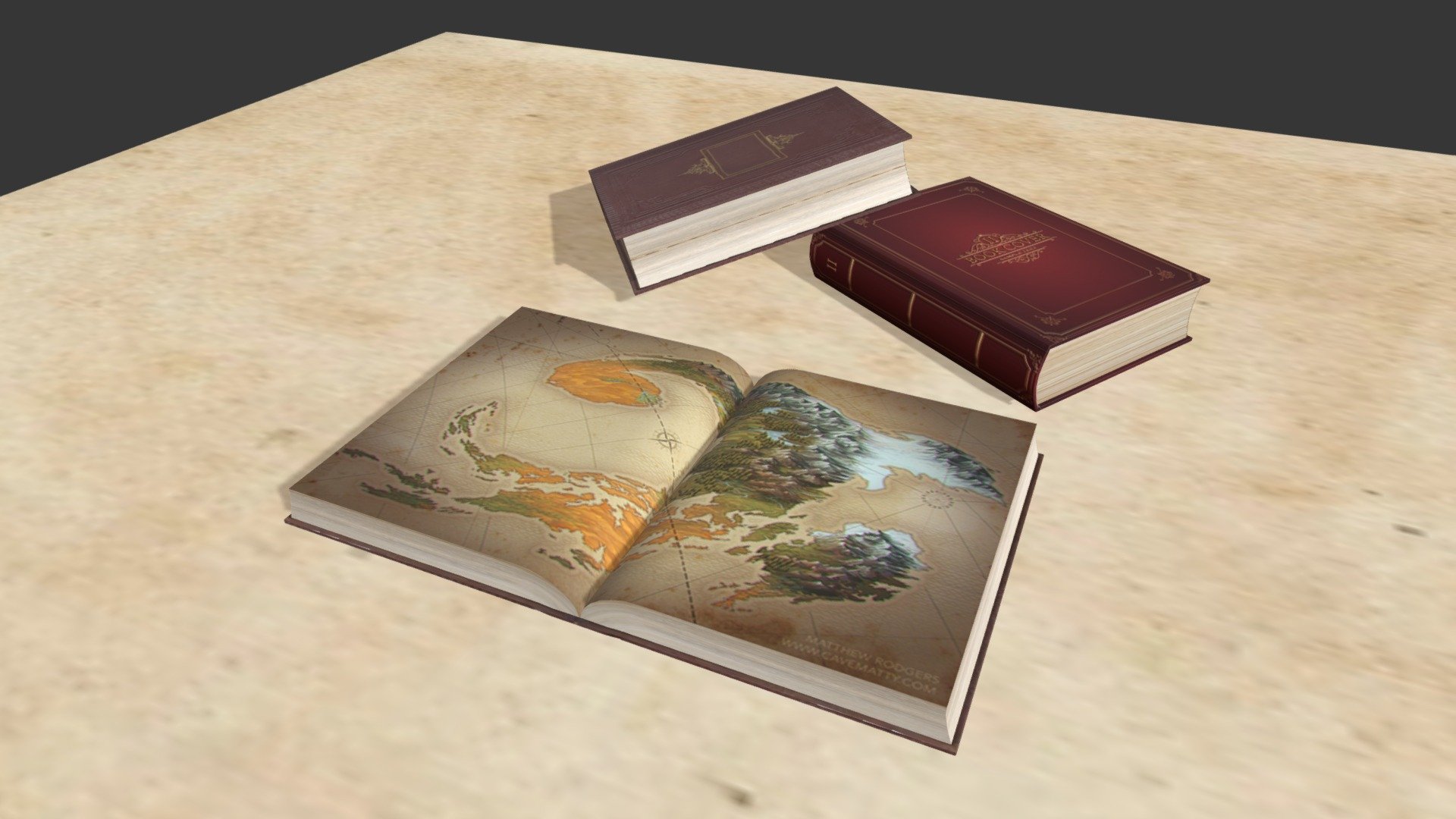 BOOK - 3D model by wayne0063 [87d3271] - Sketchfab