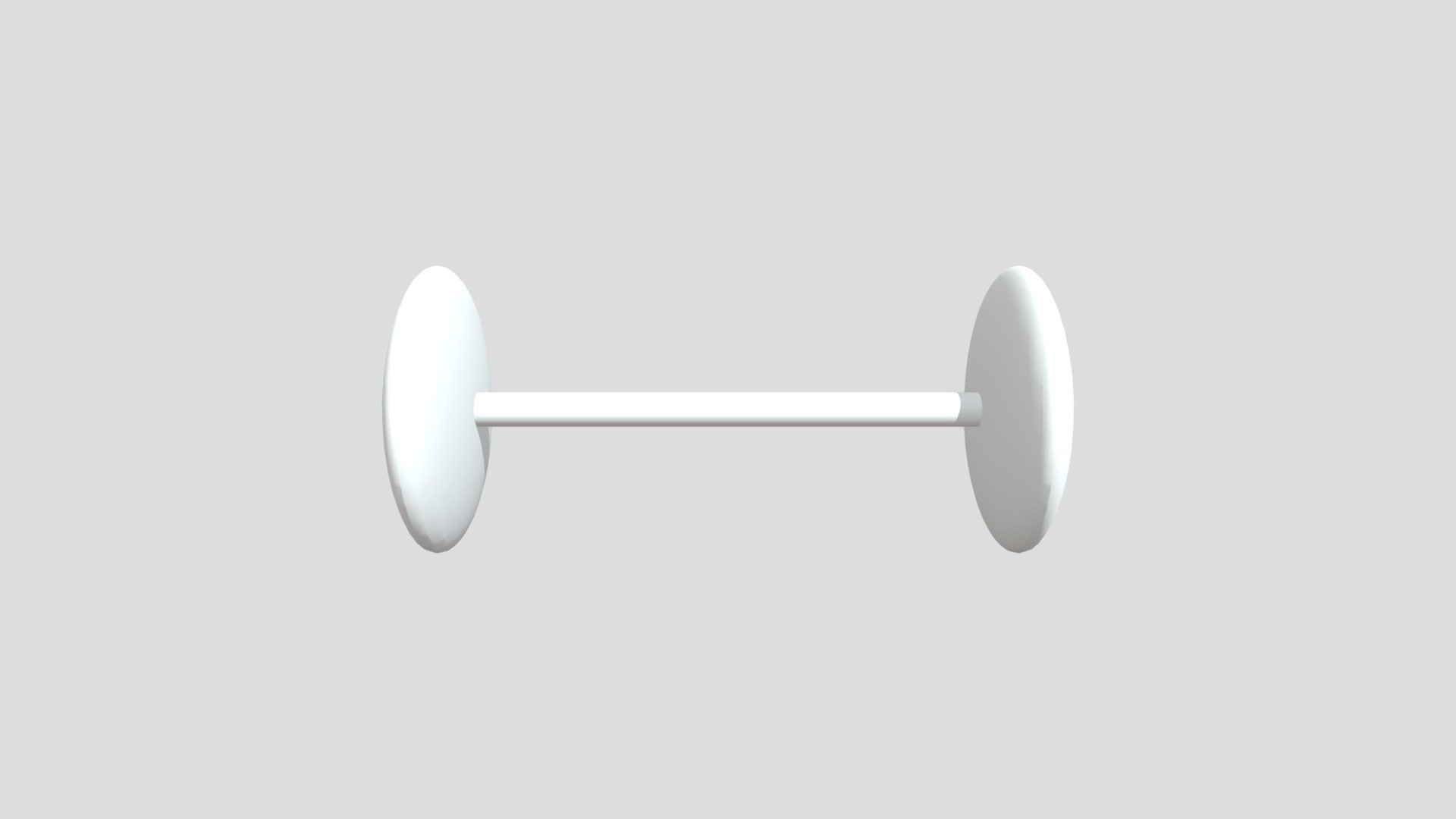 Bar Bell - Download Free 3D model by cRumping (@Rumping) [87d3908 ...