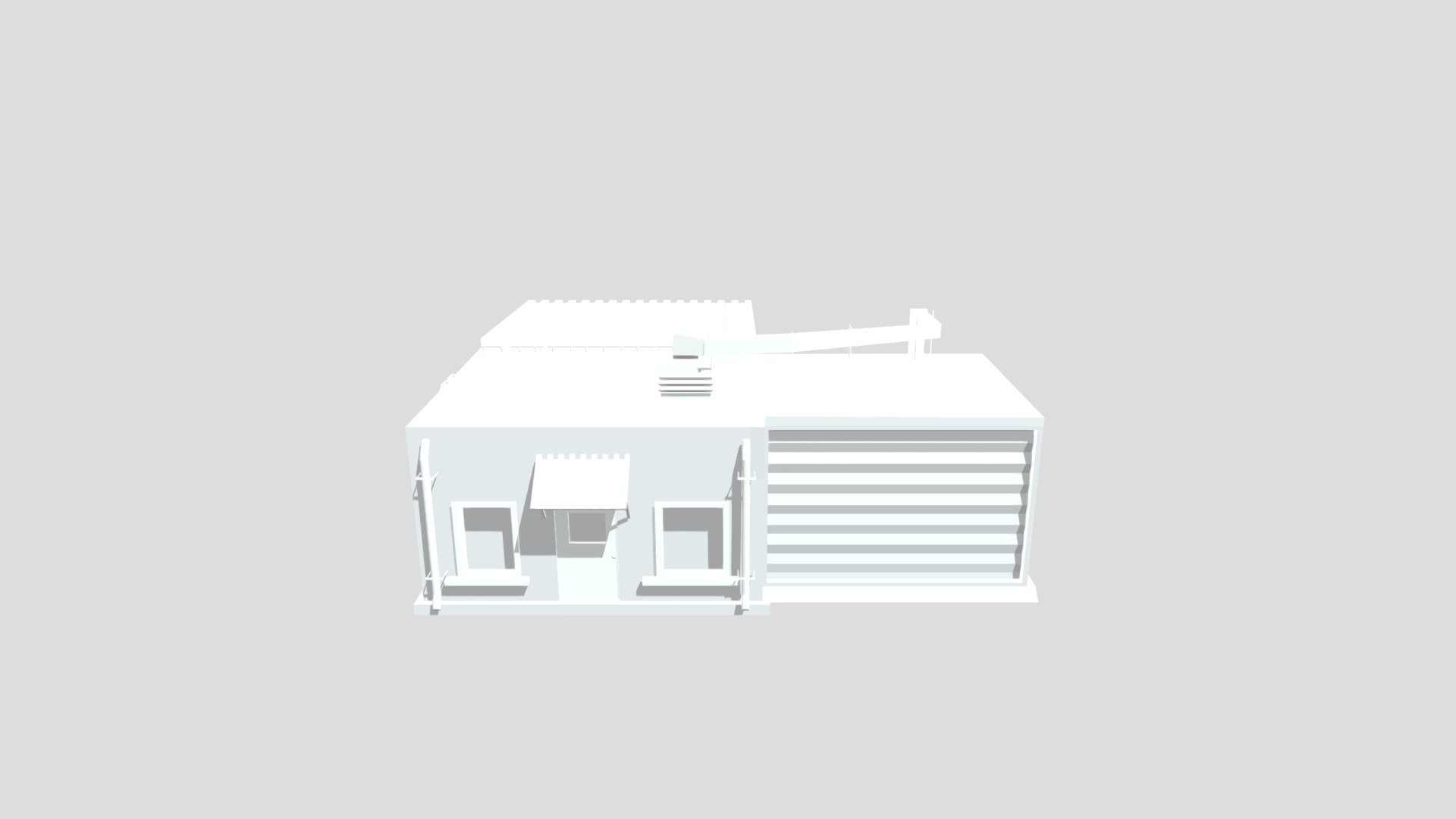 Cafe low poly - Download Free 3D model by Gusarov_vladimir [87d3b88 ...