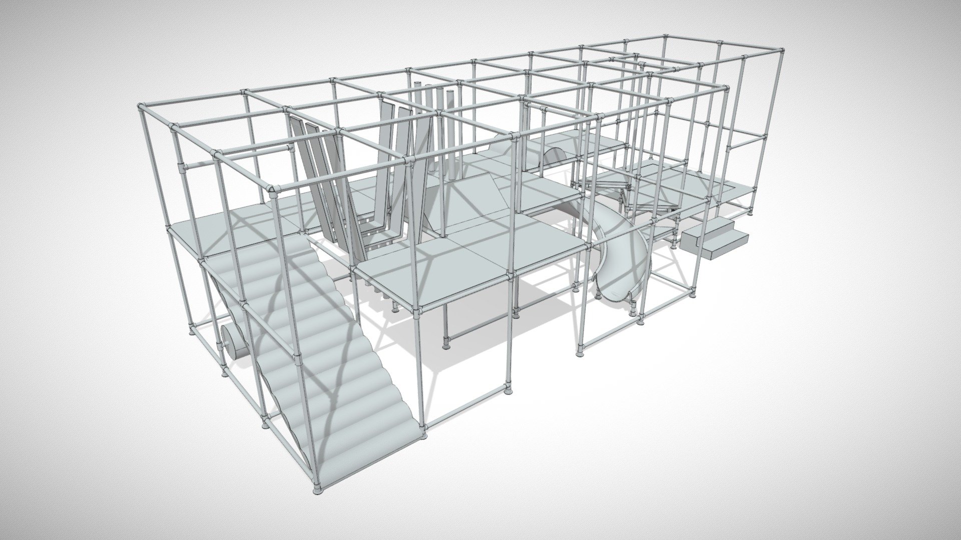 Loc de joaca C.P. - Download Free 3D model by Naidar - InoxArt ...