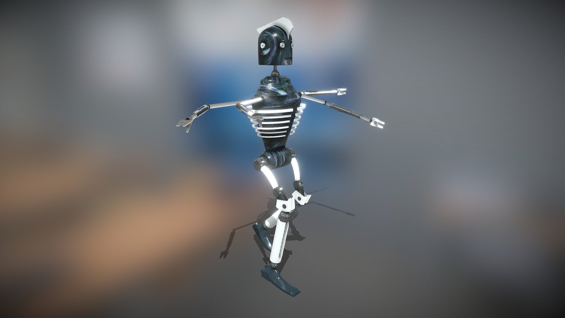 Rodney Copperbottom and General Grievous - 3D model by TorFromell ...