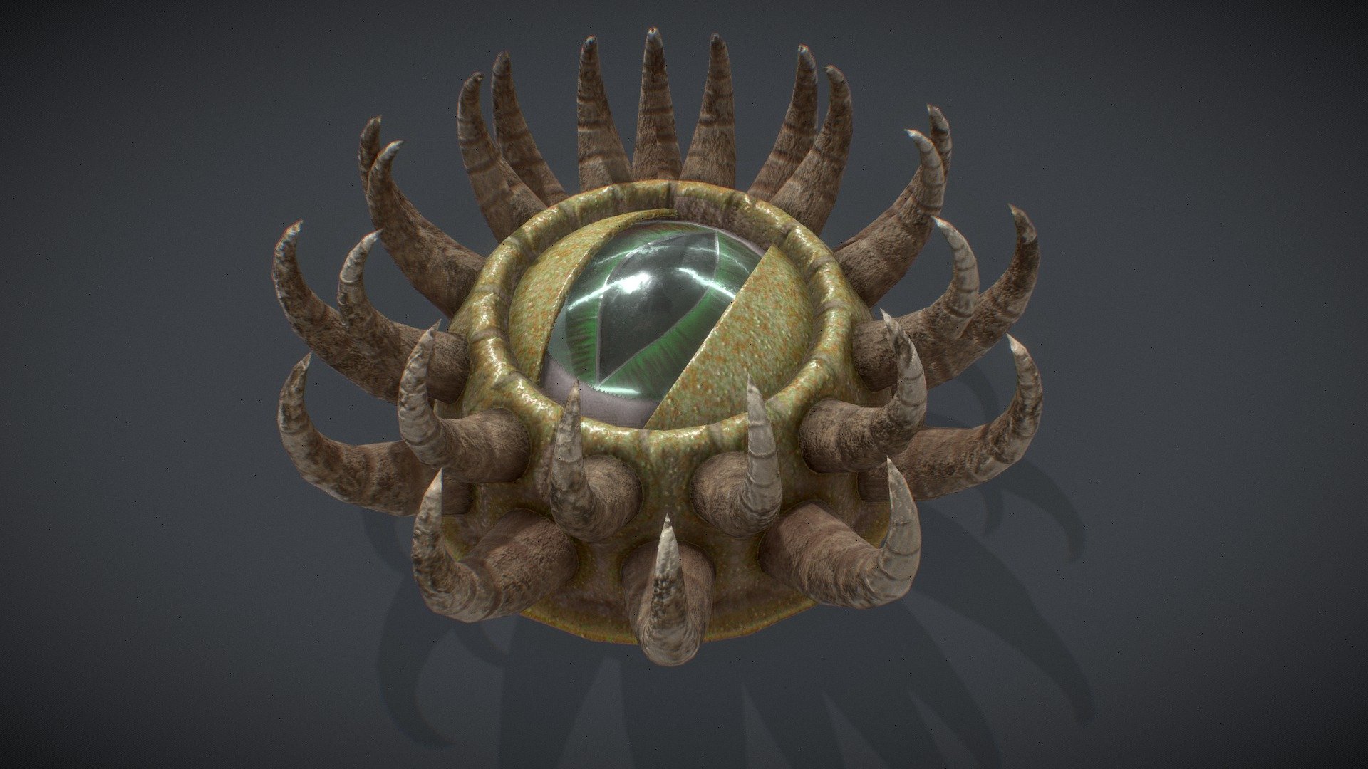 Monster Eye Lowpoly (animated) - Download Free 3D model by Sir Erdees ...