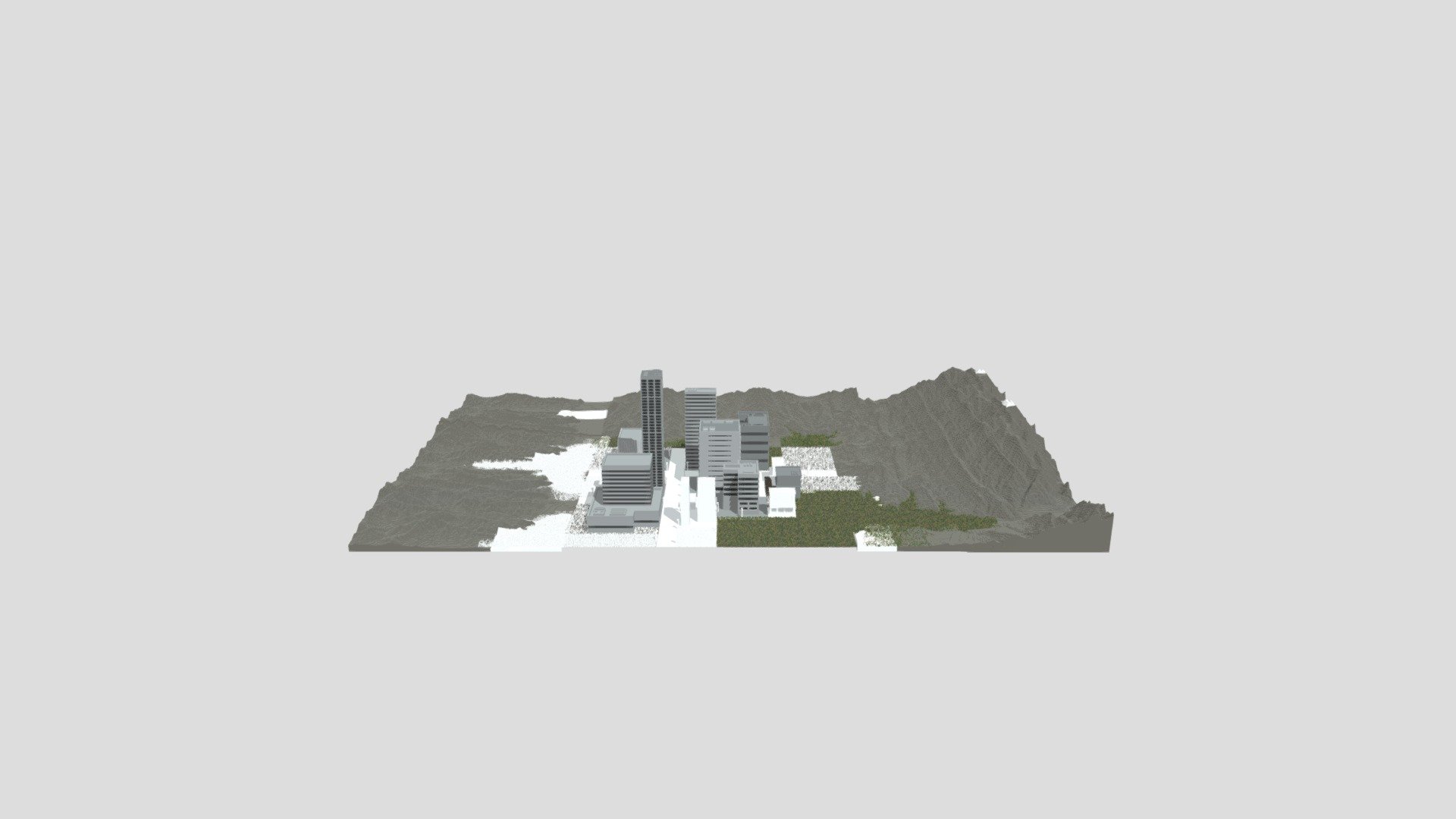 big city - 3D model by marcinwichrowski [87d61f7] - Sketchfab