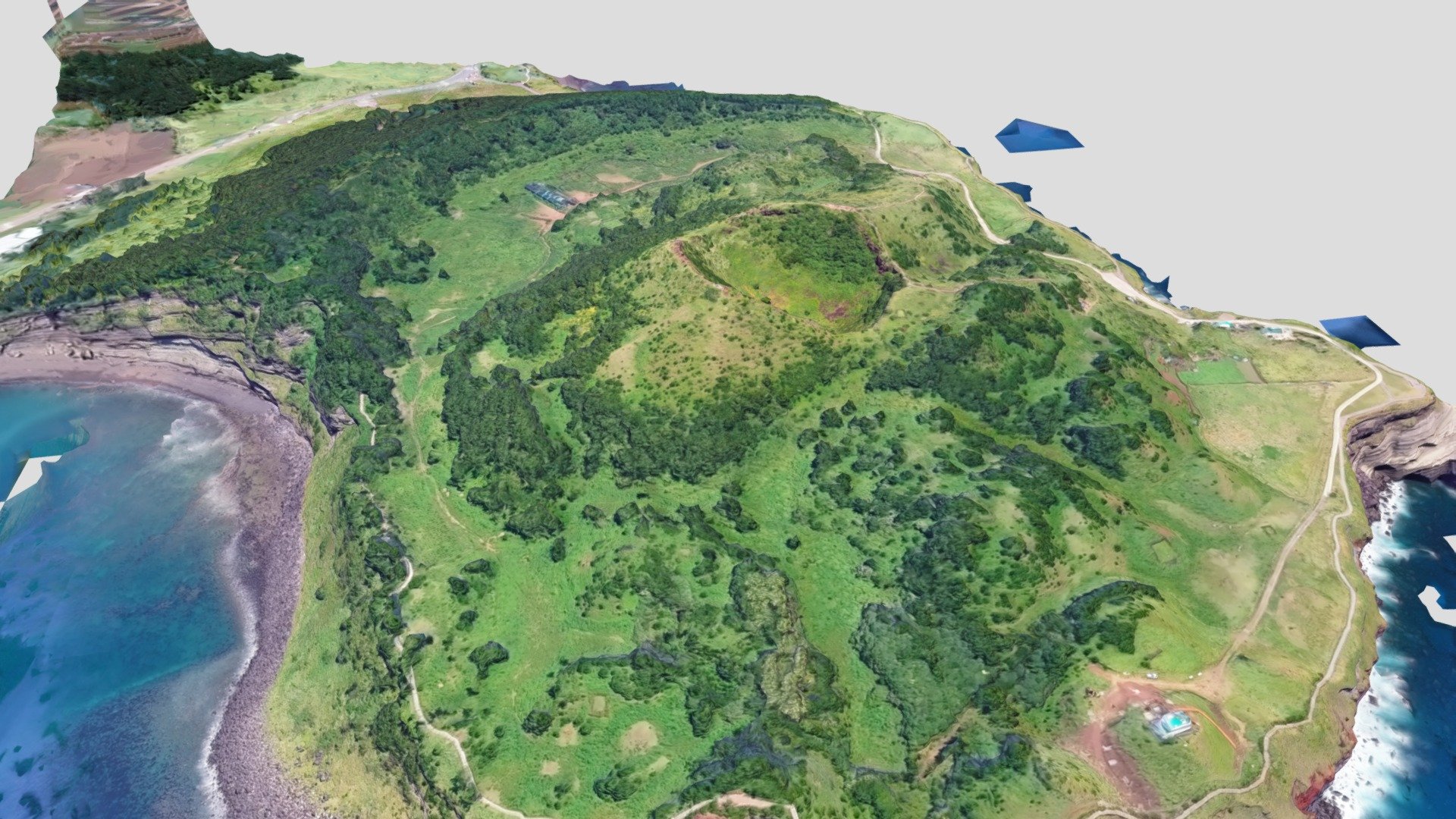 JEJU volcano mountain Song-aksan (100k) - 3D model by META jeju (@Hyun ...