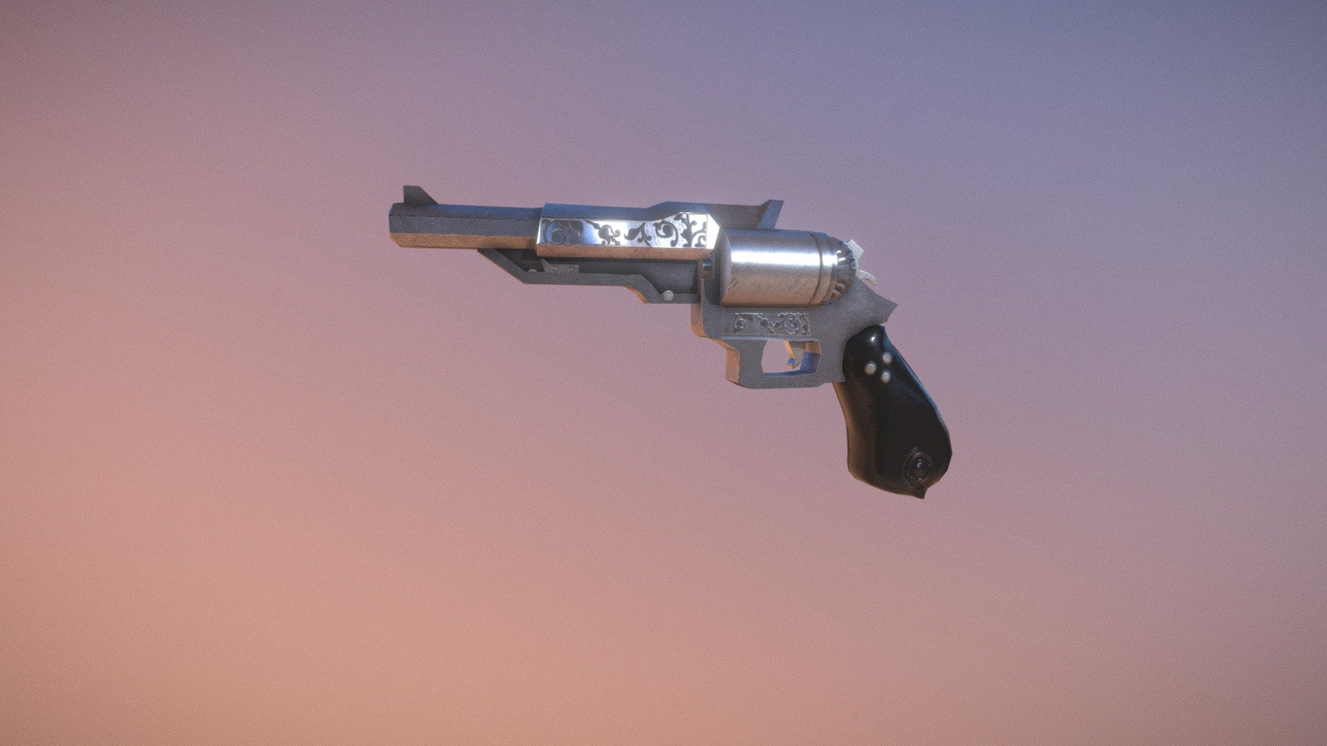 Final Fantasy Gun - 3D model by arikyo [87d6834] - Sketchfab