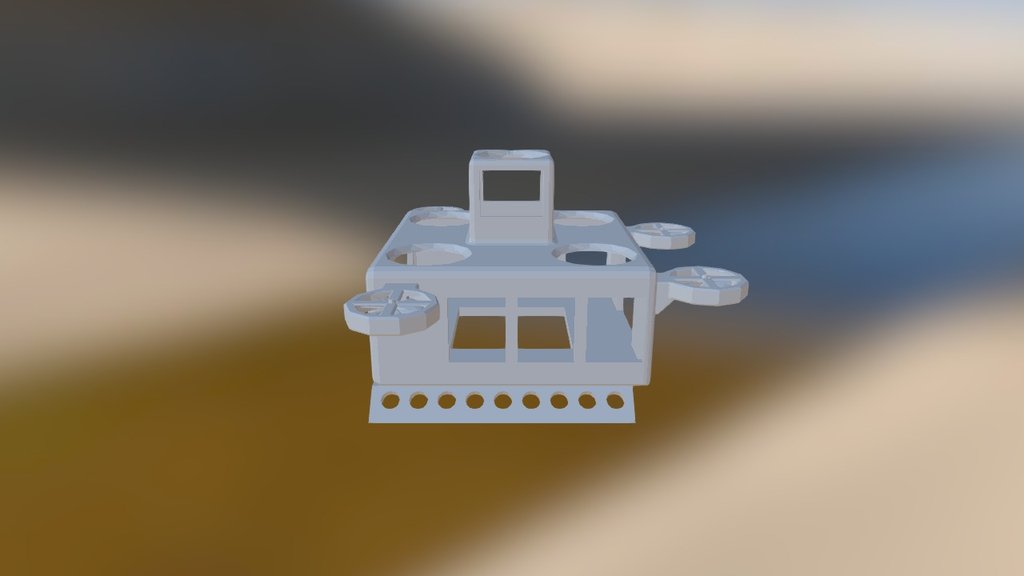 Quad-copter - 3D model by Htet Naing Aung (@htetnaingaung) [87d695b ...