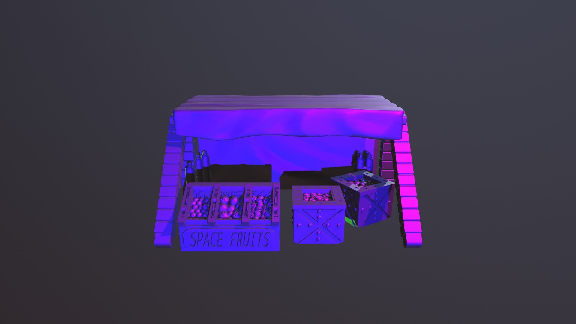 Tycho Market Stall - 3D model by tychocity [87d69bc] - Sketchfab