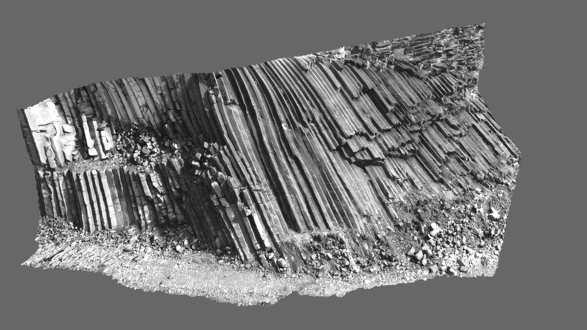Basalt columns, USA - Download Free 3D model by Sara Carena ...