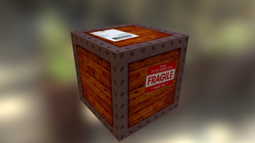 Wet Crate - 3D model by Taylor Fox (@unitedstarship) [87d7d2d] - Sketchfab