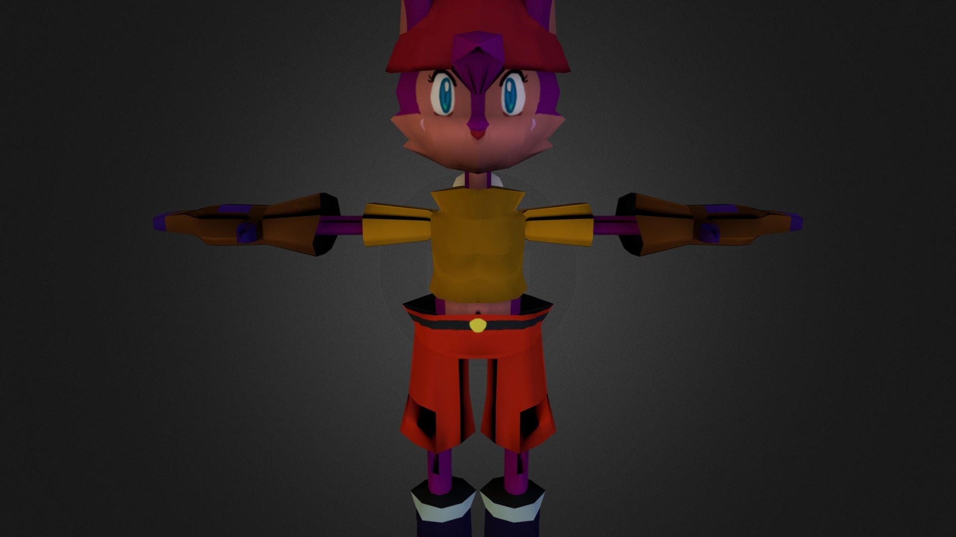 Farren Bell - 3D model by Evil Sonic (@EveyHedgehog) [87d855b] - Sketchfab