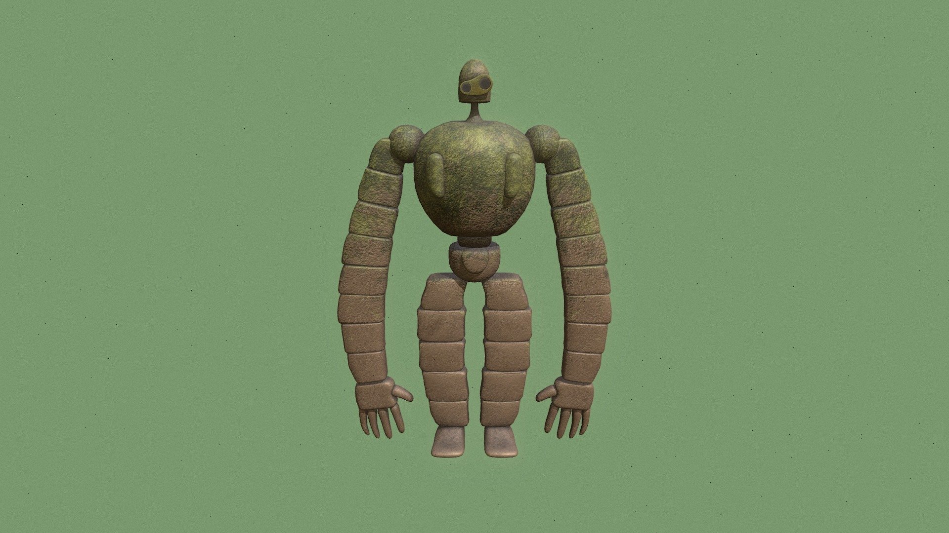 Laputian Robot - 3D model by tiachuii [87dacc3] - Sketchfab