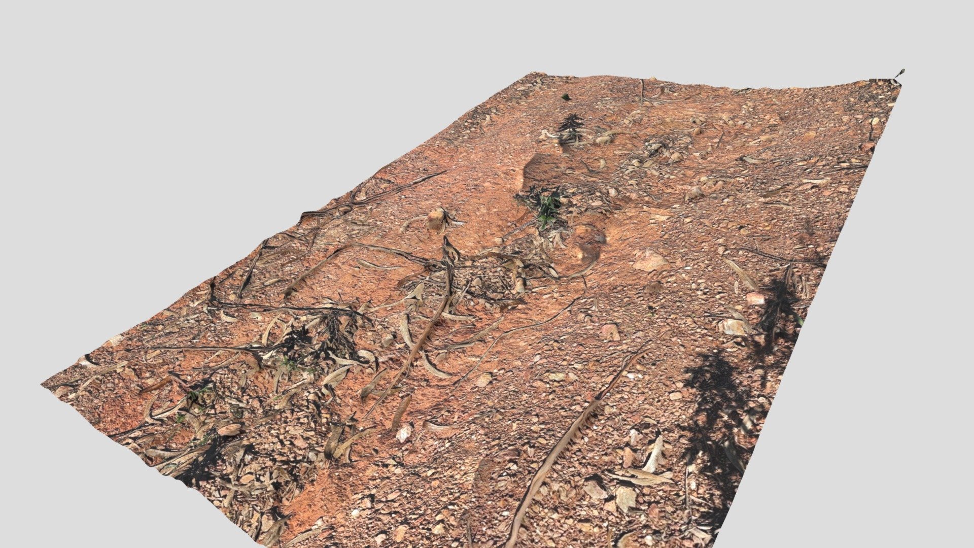 Soil surface and small rill - 3D model by Sim M. Reaney (@simreaney ...
