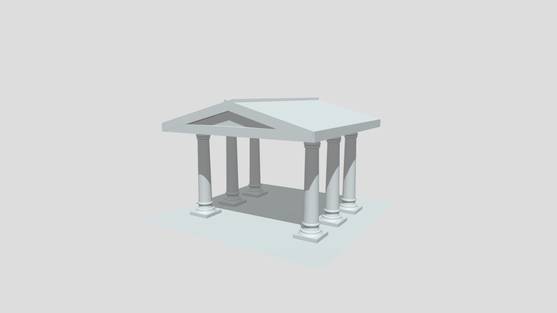 Greek Pillars - Download Free 3D model by fingalls [87dc465] - Sketchfab